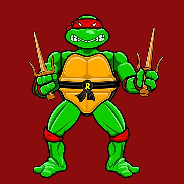 "80s Raphael Action Figure" Sticker for Sale by HellCreek6 | Redbubble
