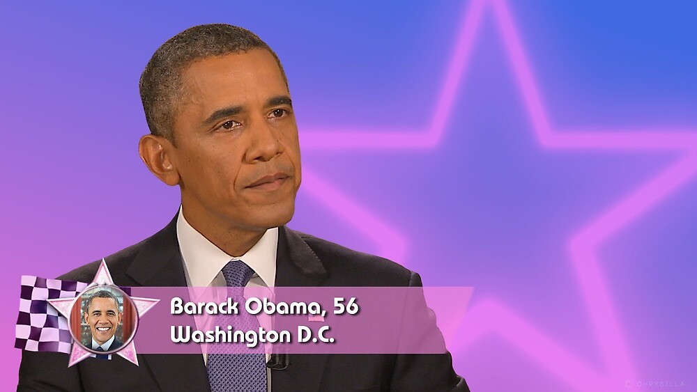 "Obama Drag Race " by TacosAreFriends | Redbubble