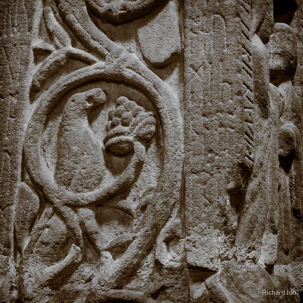 "The Ruthwell Cross" by Richard Ion | Redbubble