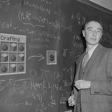 "Oppenheimer Minecraft tnt" Sticker for Sale by alprob123 | Redbubble