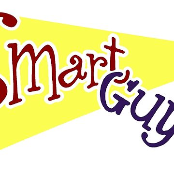 "Smart Guy" Sticker for Sale by SavedByTheCraft | Redbubble