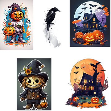"Scary Sticker pack Halloween # 11" Sticker for Sale by Justmyideas ...