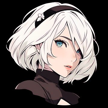 "2B NieR Automata - Manga" Sticker for Sale by EveryAny | Redbubble