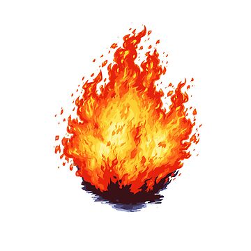 "flying fire spell, pixel, flame, sideways. game asset sprite, fireball ...