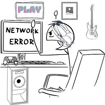 " Stick Man Network error the ultimate boss that even gamers cannot ...