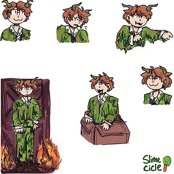 "Generation Loss Charlie Slimecicle " Sticker for Sale by seolar ...