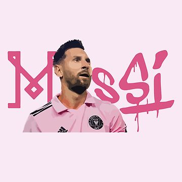 "Messi Graffiti Illustration Art" Sticker for Sale by VenusType | Redbubble