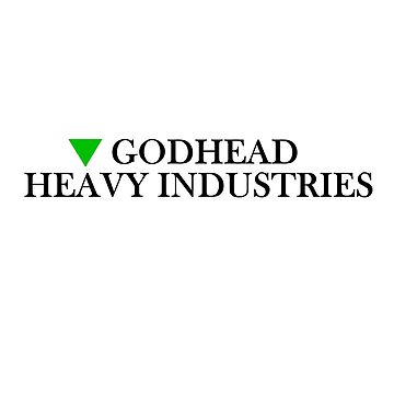"Godhead Heavy Industries" Sticker for Sale by JohnBud | Redbubble