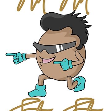 "Hot Hot Tater Tot Funny Cute Potato Meme Sticker" Sticker for Sale by ...