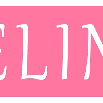 "Celina Name" Sticker for Sale by jeallan | Redbubble