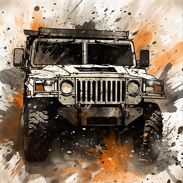 "US Military Humvee" Poster for Sale by TortillaChief | Redbubble