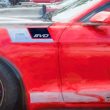 "2017 Red Steeda Ford Mustang Q500 X113" Sticker for Sale by ...
