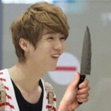 "Luhan lookin scawy" Sticker for Sale by godfieri | Redbubble