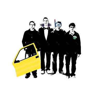 "Jay - The Inbetweeners - VAG" Sticker for Sale by oma-ribritt | Redbubble