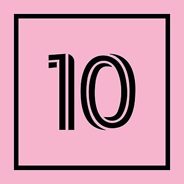 "10" Sticker for Sale by On Target Sports | Redbubble