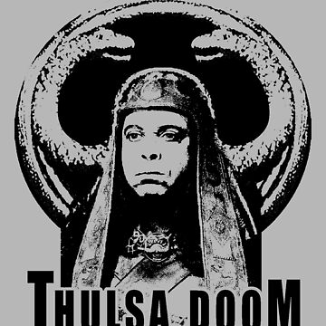 "Thulsa Doom - Conan (black outline)" Sticker for Sale by krisseli ...