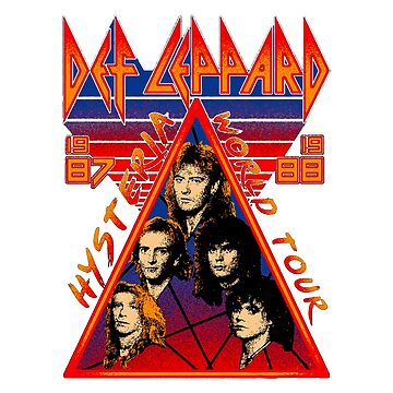 "def leppard band" Sticker for Sale by aakiy | Redbubble