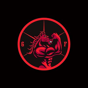 "6F Weight Plate" Sticker for Sale by Six Feat | Redbubble