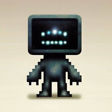 "8-bit robot" Sticker for Sale by Donkeh23 | Redbubble