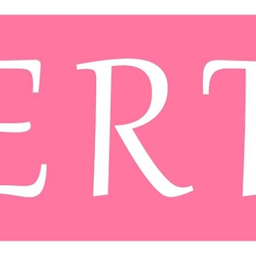 "Berta Name" Sticker for Sale by jeallan | Redbubble