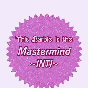 "INTJ Barbie - Barbie 2023 MBTI Types" Sticker for Sale by Spoiler ...