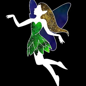 "Cosmic Pixie - White Version" Sticker for Sale by SilverFantasy ...