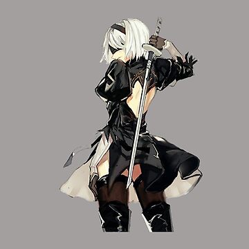 "B2 - Nier Automata" Sticker for Sale by Jackson-sa | Redbubble