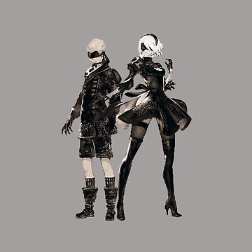 "B2 - Nier Automata" Sticker for Sale by Jackson-sa | Redbubble