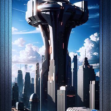 "The Raynor Metropolis Center Impressive AI Concept Art by Xzendor7 ...