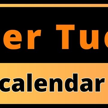 "After Tuesday, even the calendar says WTF (Humor)" Sticker for Sale by ...