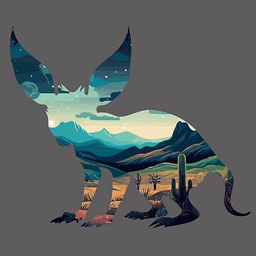 "Chupacabra Cryptids Graphic Art Cryptozoology" Sticker for Sale by ...