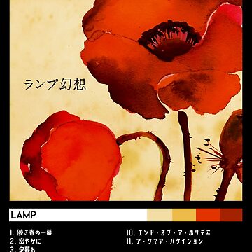 "Lamp Genso/Gensou Album Cover - Lamp | Track List |" Poster for Sale ...