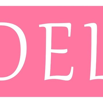 "Adela Name" Sticker for Sale by jeallan | Redbubble