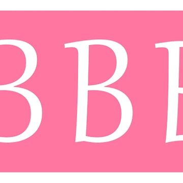 "Abbey Name" Sticker for Sale by jeallan | Redbubble