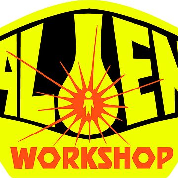 "Alien workshop logo" Sticker for Sale by Gi Ko | Redbubble