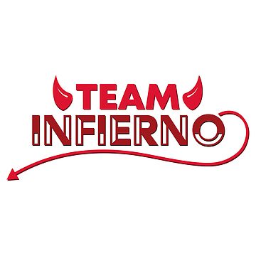 "Team Hell sticker" Stickerundefined by KiwberryArt | Redbubble