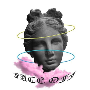 "Face off" Sticker for Sale by Art Dila Studio | Redbubble