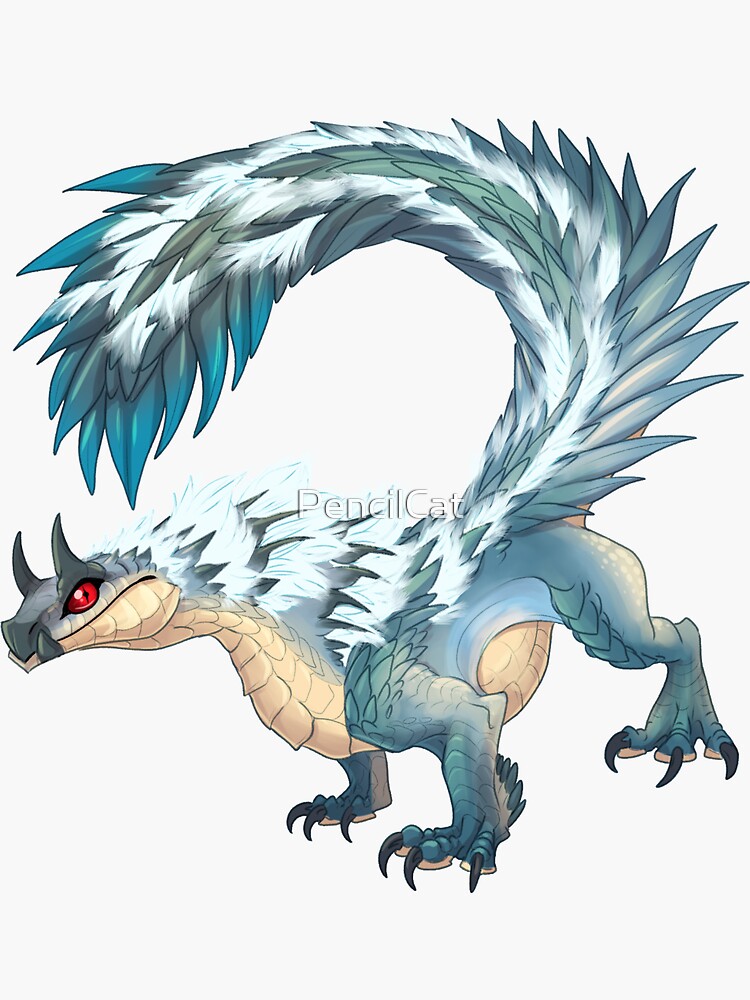 "Monster Hunter - Tobi Kadachi" Sticker by PencilCat | Redbubble