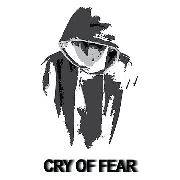 "CRY OF FEAR" Sticker for Sale by Sayah Designs | Redbubble
