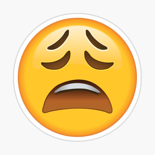 Exhausted Emoji