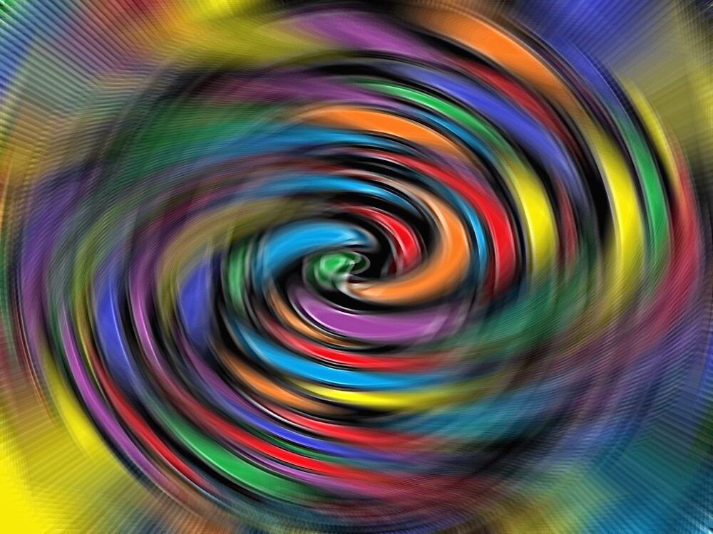 "Colorful Vibrations" by lornakay | Redbubble