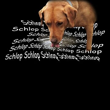 "Schlop Dog Drinking Water Meme" Essential T-Shirt for Sale by ...