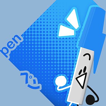 "BFDI Pen! (Shikaku Pack) (Late 2020 Remake)" Sticker for Sale by ...
