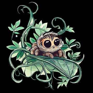 "Cute Jumping Spider" Sticker for Sale by TomFrontierArt | Redbubble