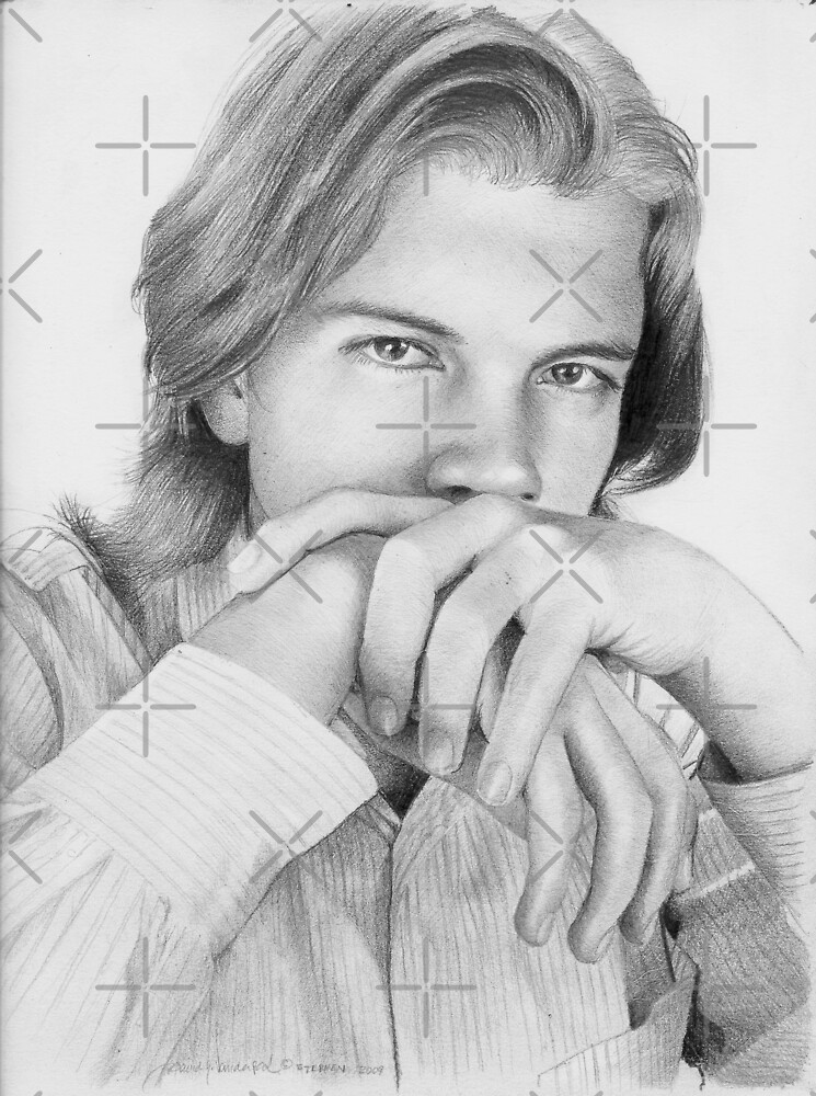 "Portrait of Stephen" by David J. Vanderpool | Redbubble