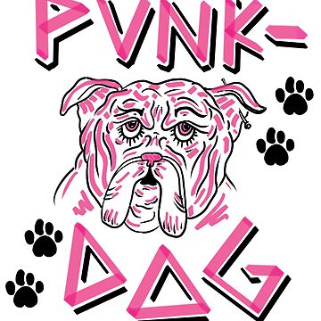 "PUNK DOG" Sticker for Sale by Prasbio | Redbubble