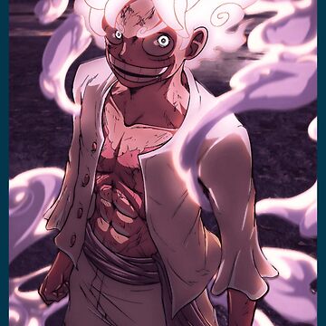 "Gear 5 luffy gear- 5th gear luffy" Sticker for Sale by Majinewarinka ...