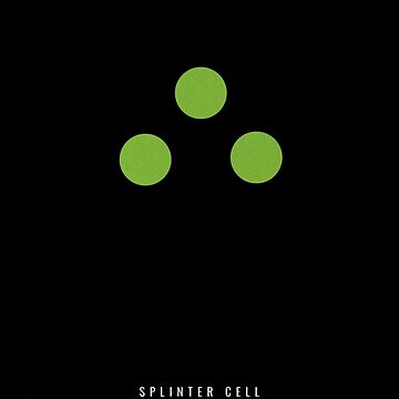 "Minimalistic Video Game Poster Splinter Cell Art Print " Sticker for ...