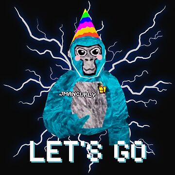 "Gorilla Tag Jmancurly Monke Merch" Sticker for Sale by 7strikesquad ...