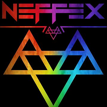"neffex-rainbow" Essential T-Shirt for Sale by CandaceHinds | Redbubble